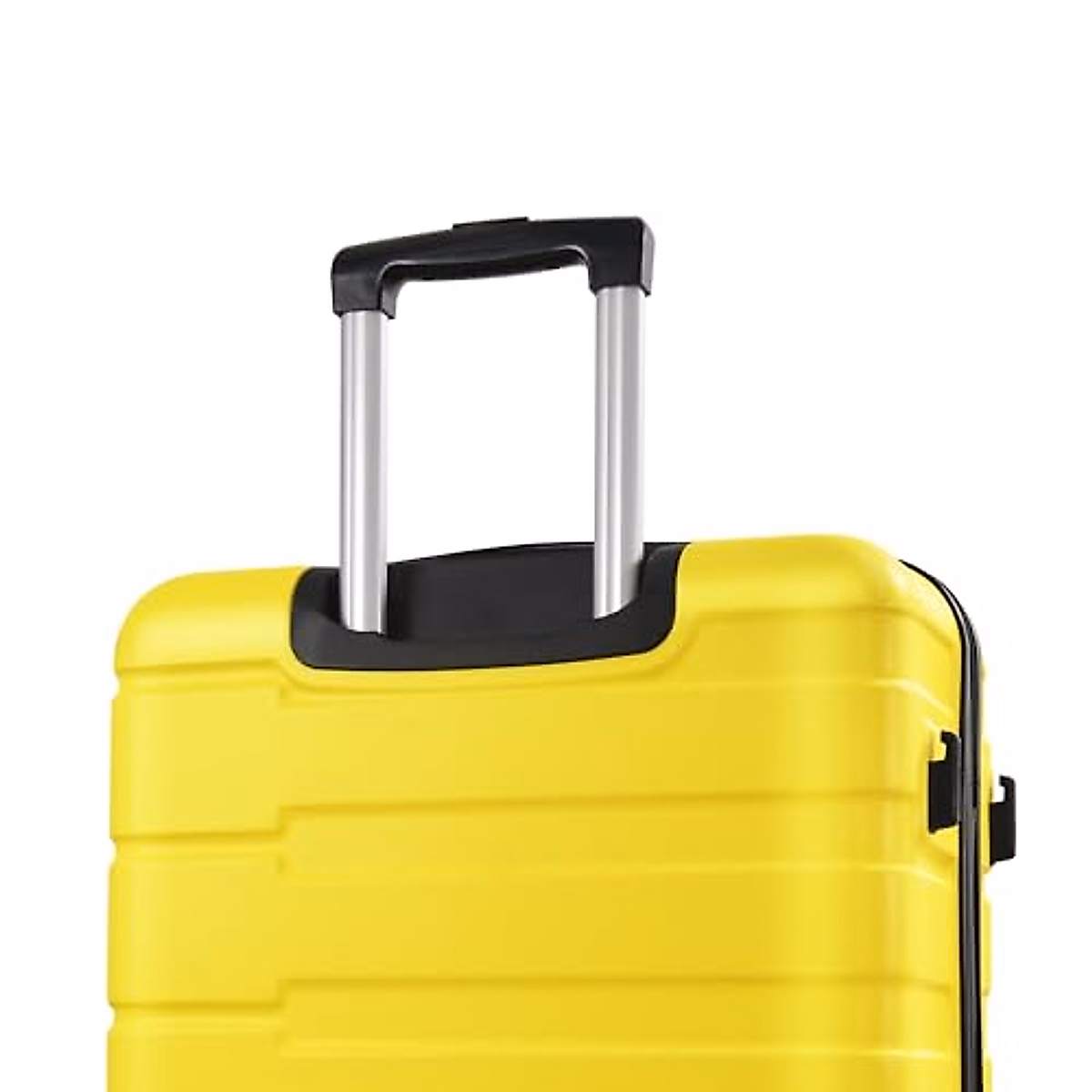HOUAGI Luggage Sets 2 Piece,20 inch 24 inch Carry on Luggage Airline Approved,ABS Hardside Lightweight Suitcase with 4 Spinner Wheels,2-Piece Set(20/24),Yellow