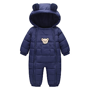 AIMISYOU baby winter suit snowsuit 3-6-9 months for boys warm infant toddler clothes coat