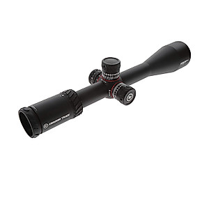 Crimson Trace Hardline Pro 4-16x50mm Riflescope with FFP, Illuminated MR1-MOA Reticle, Zero Stop, Lightweight Solid Construction, Scope Caps and Lens Cloth for Hunting, Shooting and Outdoor