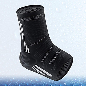 EXCEART 1PC Silicone Ankle Brace Ankle wrap Achilles Strap Ankle Brace stabilizer Arch Support Wraps Ankle wrap Ankle Foot Band Foot Care Sleeve Ankle Sleeve Ankle Guard Running Man