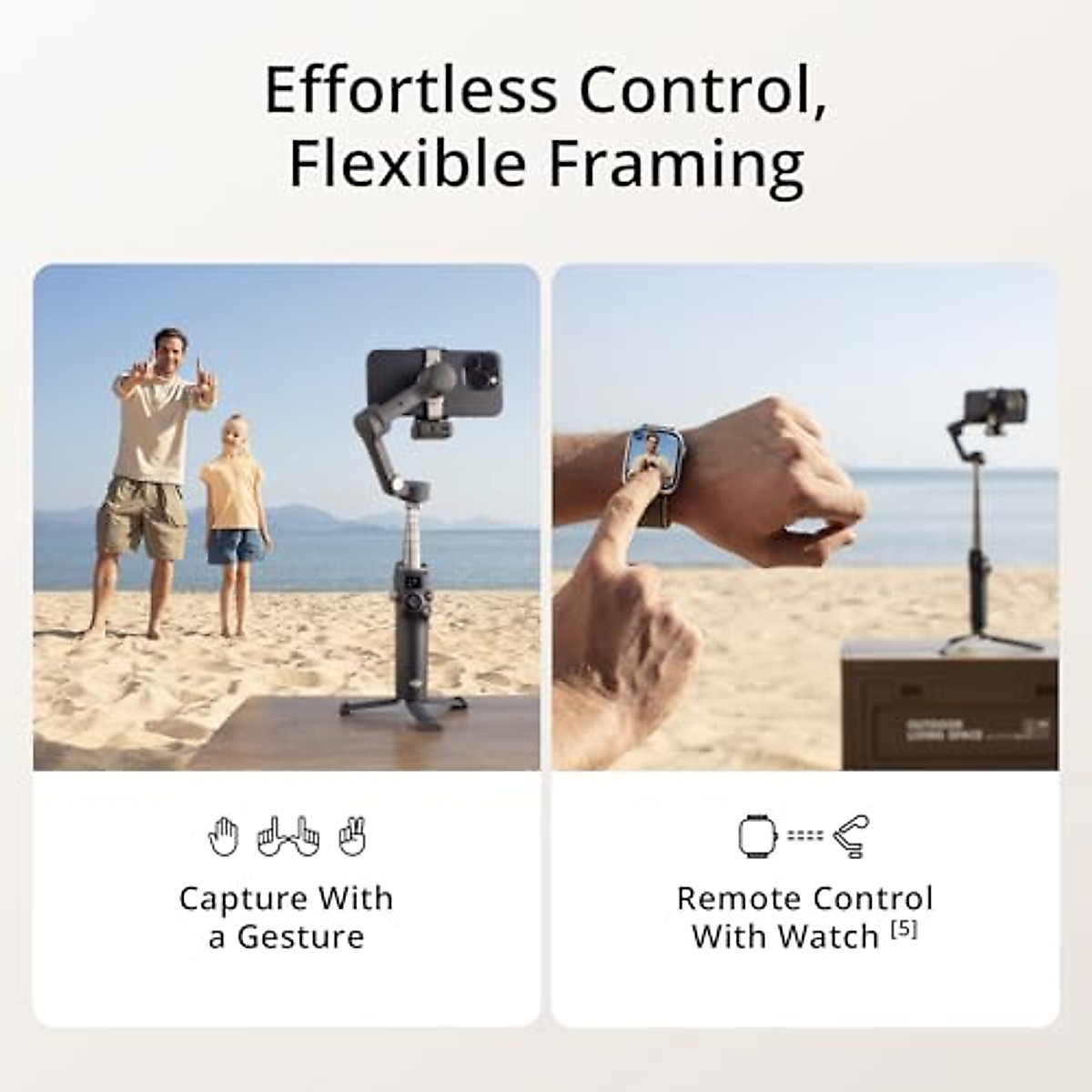 DJI Osmo Mobile 7P Gimbal Stabilizer for iPhone, Android, Native Tracking, Lighting, 3-Axis Phone Gimbal, Quick Launch, One-Tap Edit, Built-in Extension Rod & Tripod, 10hrs Use, Phone Charging