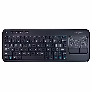 Logitech Wireless Touch Keyboard K400 with Built-In Multi-Touch Touchpad