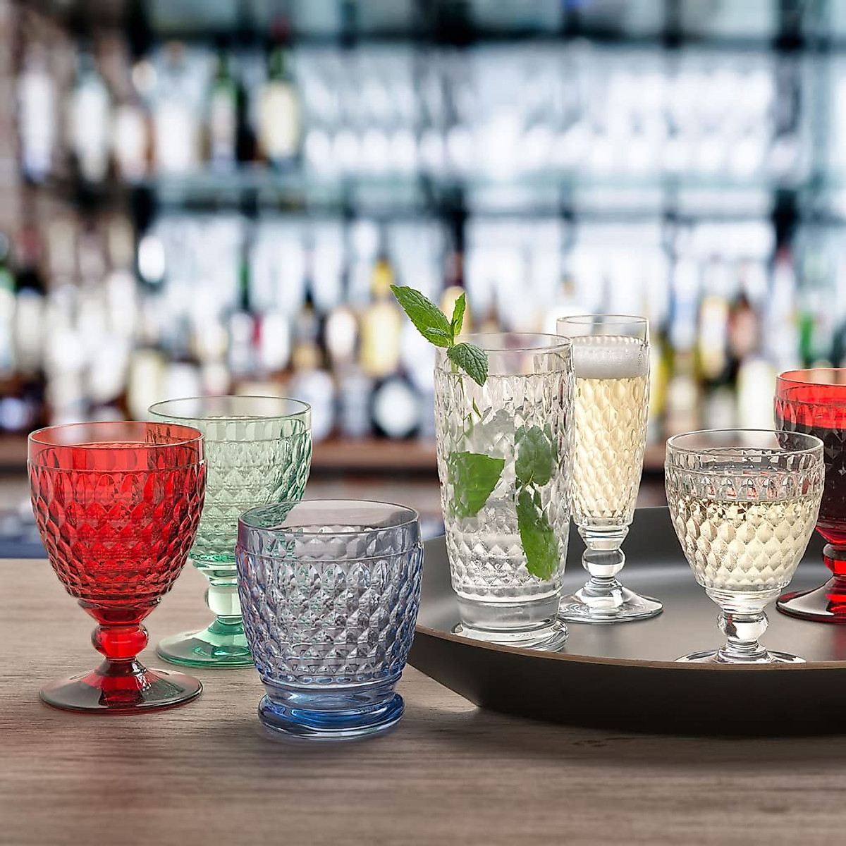 Villeroy & Boch Boston Red Crystal Claret