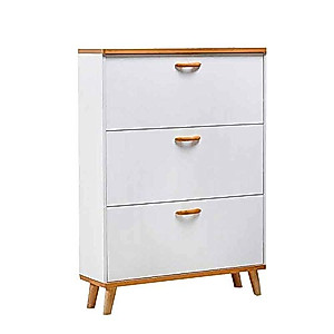 N/A Dump Shoe Cabinet -Thin 24cm Home Entrance Simple Economical Multi-Function Hall Storage Entrance Porch Shoe Cabinet