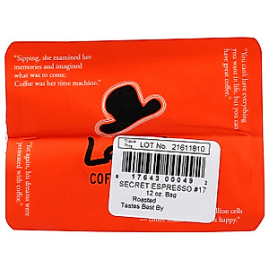 Larry's Beans, Coffee Espresso 17 Organic, 12 Ounce (Packaging May Vary)