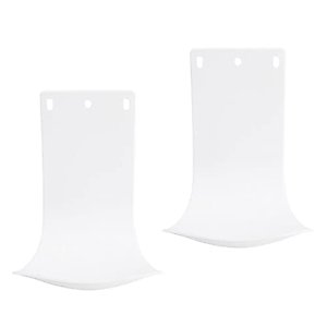 Operitacx 2pcs Plastic Water Tray Automatic Soap Dispenser Toilet Tank Tray Soap Dispenser Bracket Hand Dispenser Tray Dispenser Drip Spray Drip Tray Hand Use Handwashing Fluid Abs White
