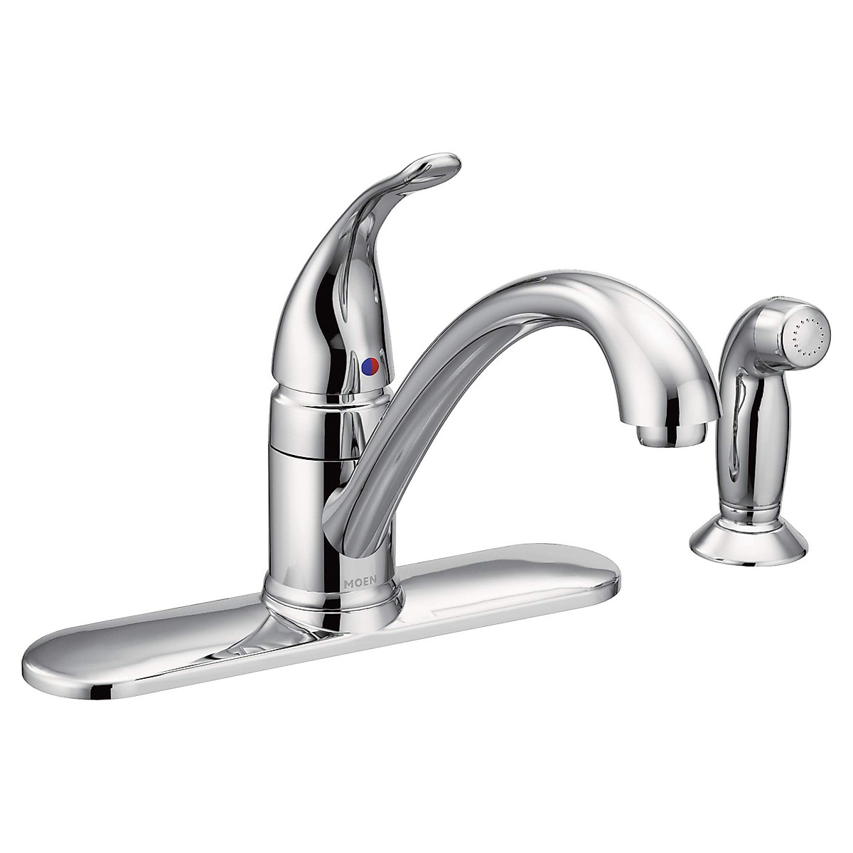 Moen 7082 Chrome One-Handle Kitchen Faucet