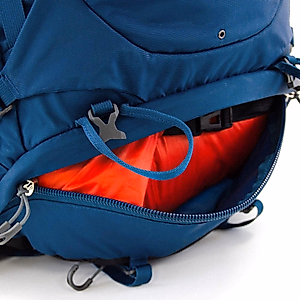 Osprey Kestrel 58 Men's Backpacking Backpack, Black, Medium/Large