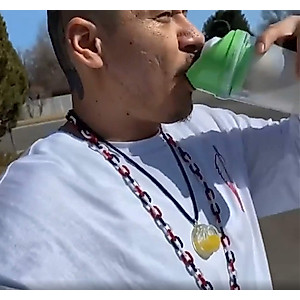 CRUNCHCUP Bundle & Save 15% on Two Portable Cereal Tumblers - No Spoon, No Bowl, It's Cereal on the Go [Green & White]