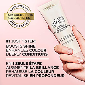 L'Oreal Paris Le Color One Step Toning Hair Gloss, Cool Brunette, 4 Ounce