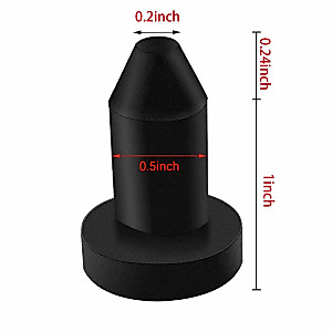 3 Pack kayak Drain Plug Scupper Plugs for Kayak Boat Drain Plugs Canoe Drain Holes Stoppers Compatible with Sun Dolphin Kayaks Aruba 8 SS, Pedal Kayak, Pelican Kayak, Fishing Pedal Kayak, Excursion 5
