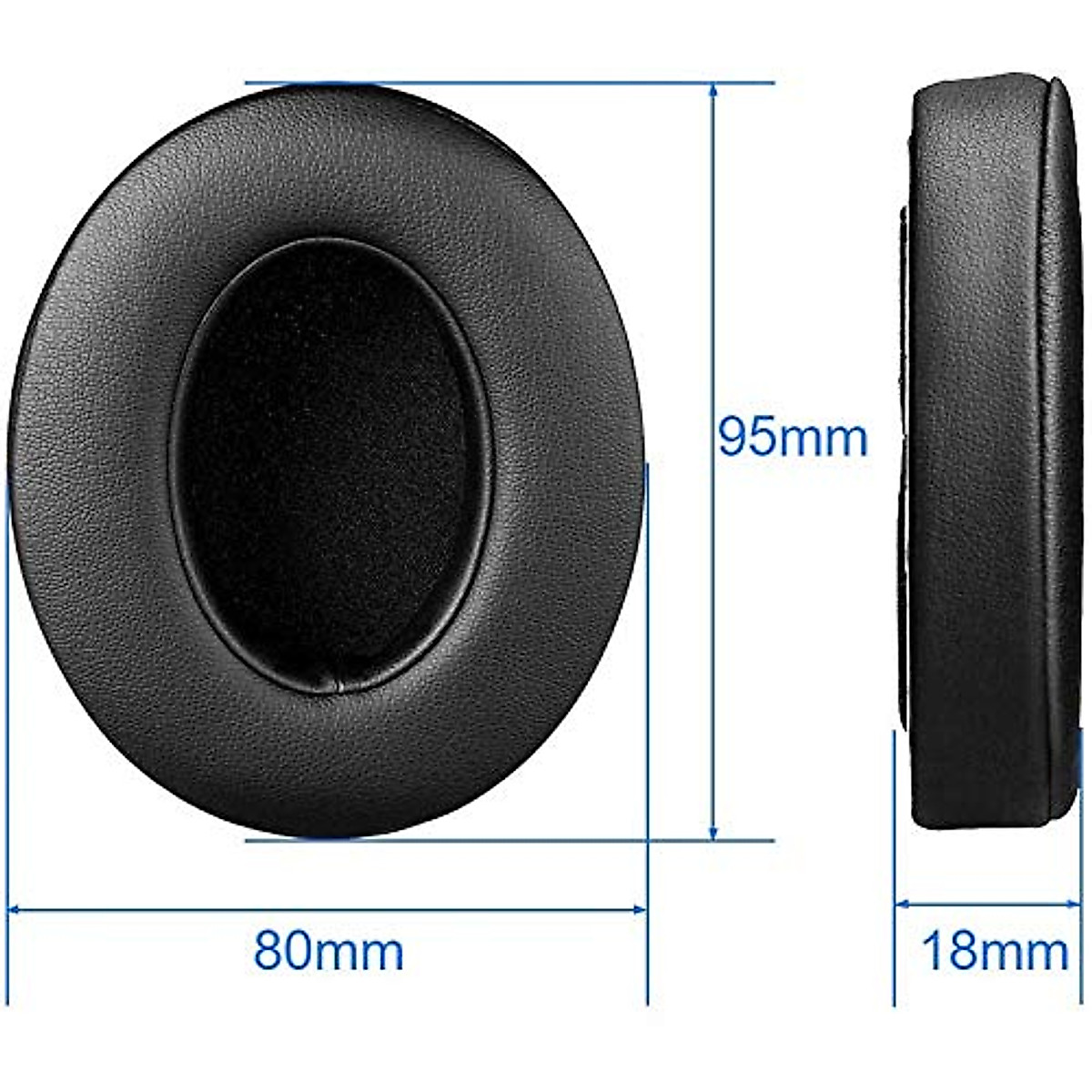 Link Dream Beats Studio 3 Ear Pads Replacement Ear Cushions Memory Foam Earpads Cushion for Beats Studio 2 Studio 3 (Black)