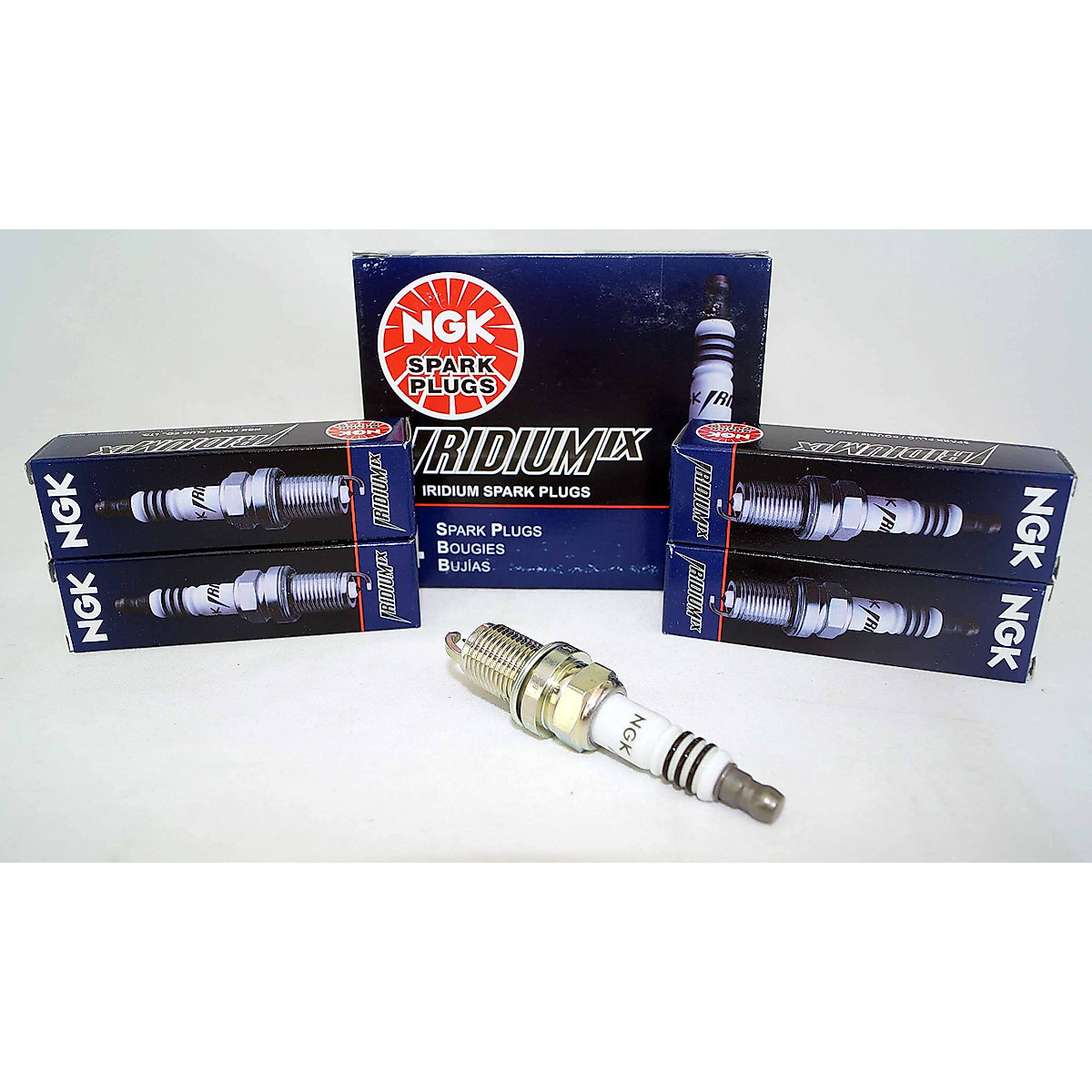 NGK 2477 Iridium Spark Plugs ZFR5FIX-11 - 4 PCSNEW