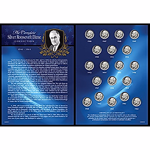 Complete Silver Roosevelt Dime Collection 1946-1964