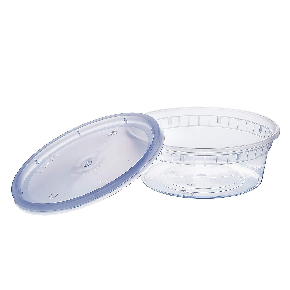 [TashiBox] 8 oz food storage deli containers with lids - 40 sets
