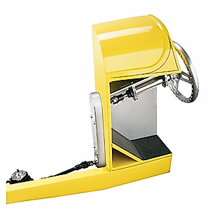 8 Inch Offset Steer Clear Steering Box Drop-Brushed-3/4-36 Spline