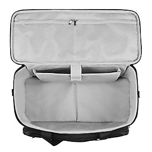 BUBM Large Travel Gig Band Cable File Bag,with double separate bags, Cord Organizer Case for DJ Gear,Sound Instrument and Musician Accessories