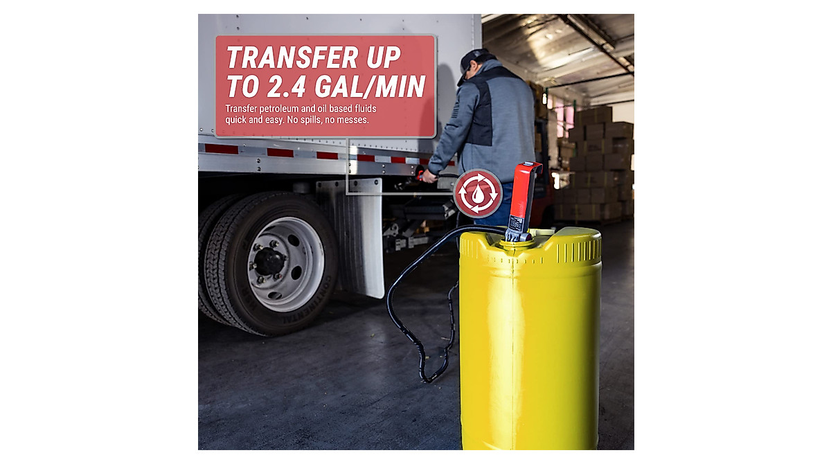 TeraPump TREP01-TXL E85 Electric Gas Transfer Pump