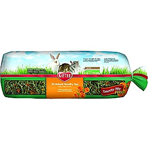 Kaytee Timothy Hay Plus Carrots Pet Treat, 48 oz