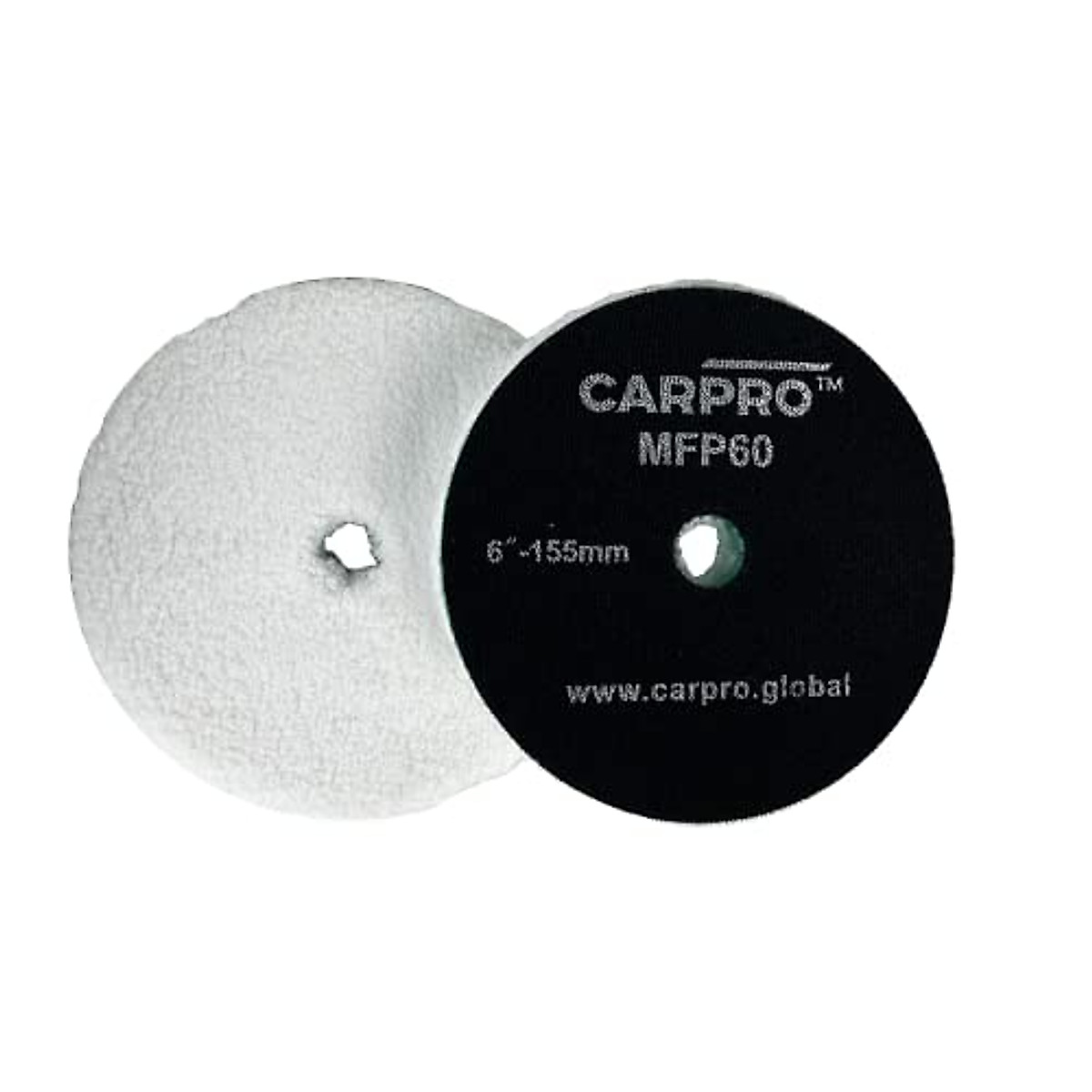 CARPRO Microfiber Heavy Cutting Pad 6" - Compounding Disc for Fast Cut with Less Labor (1 Pad)