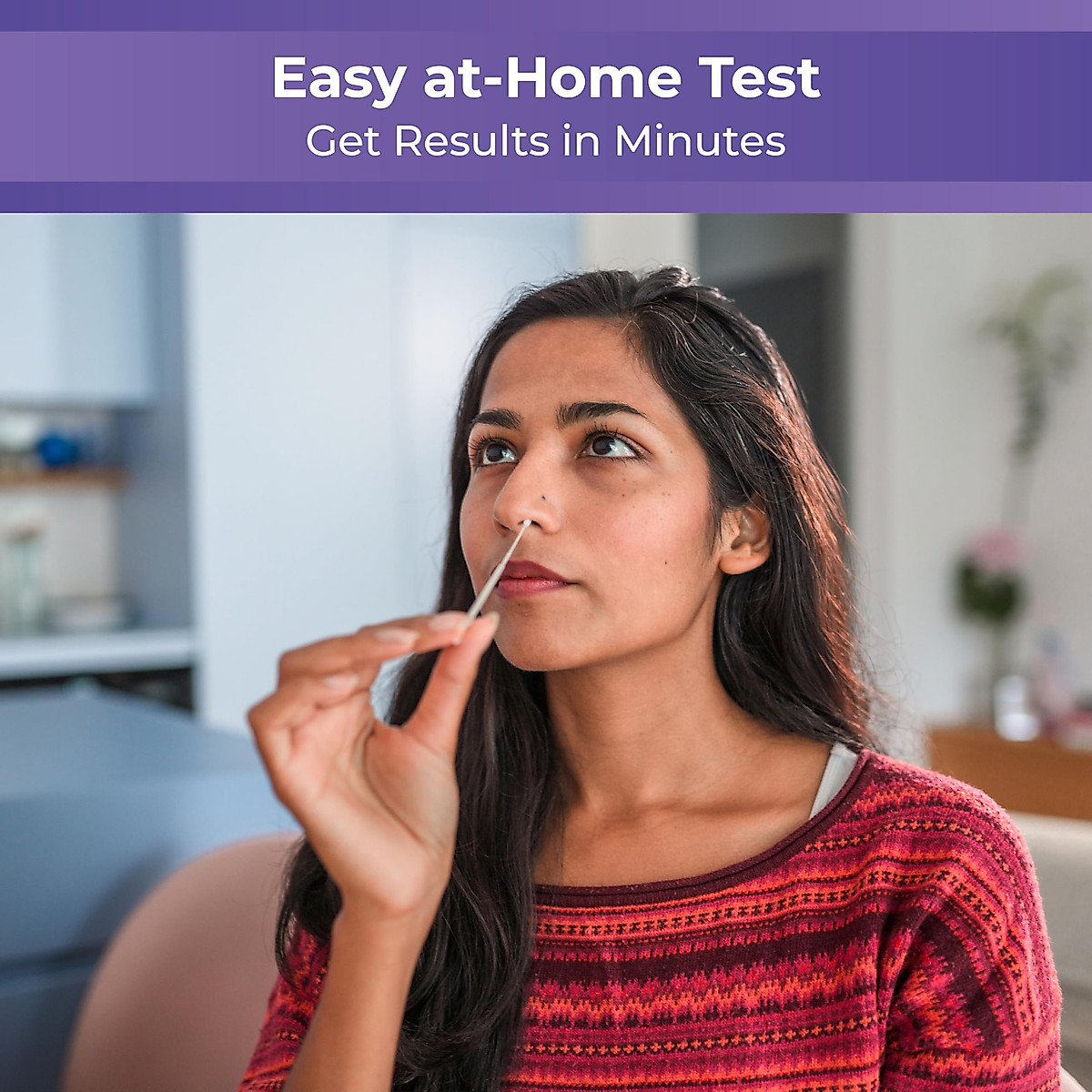 INDICAID COVID-19 Antigen Rapid Test, FDA EUA Authorized OTC COVID Home Test, 6 COVID Tests in 3 Individual Packs, Convenient for Both Home Use and Business Distribution, HSA/FSA Eligible, Easy to Use