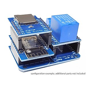 CANADUINO® 3 x WEMOS D1 Mini Compatible ESP8266 Dual Base
