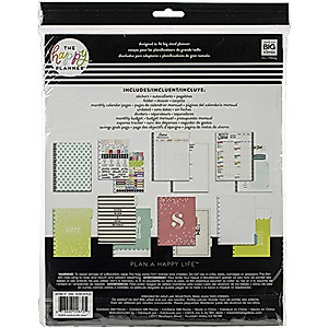 Me & My Big Ideas Happy Undated Big Planner Extension Pack-Spend Well, Multi - BIG Size