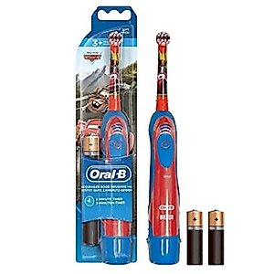 Oral-B DB4510K Princess Stages Power Electric Kids Toothbrush, Disney Design, with Battery