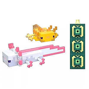 Minecraft Build-a-Portal Axolotls Action Figure 2-Pack
