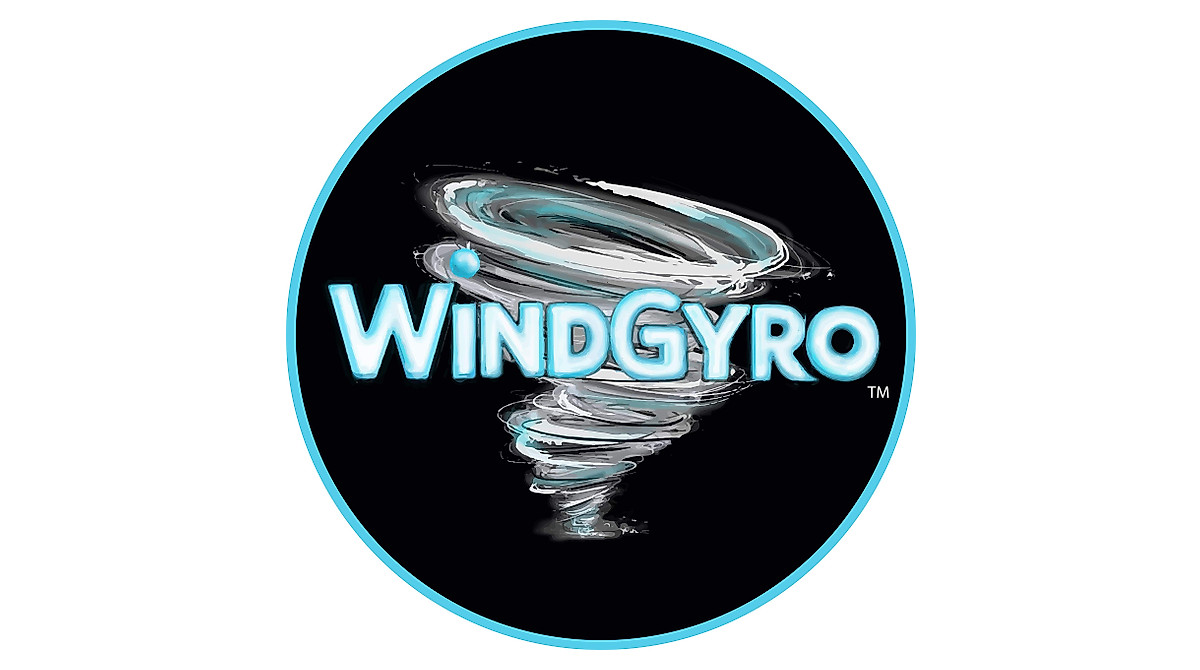 WindGyro Mini Wind Turbine - Fun Fidget Desk Toy
