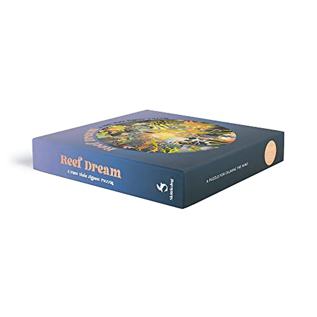 Reef Dream: A Flow State Circular Jigsaw Puzzle