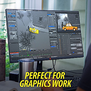 Deco Gear 25" Ultrawide LED TN Gaming Monitor, MPRT 1ms, 280Hz, 1920x1080, 16:9, Frameless - (Renewed)