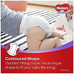 Huggies Little Movers Baby Diapers, Size 3 (66 Count)