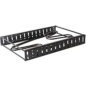 DRNKS Pan Pot Clips Multi Double Layers Household Kitchen Door Back Iron Storage Rack Pan Lids Holders Nail Pot Lid Rack Storage Lid And Spoon Rack-Pot Lid Pan Storage Rack Applicable to kitchen stove