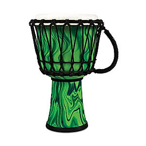 Latin Percussion World Collection Circle Djembe (LP1607GM) Green