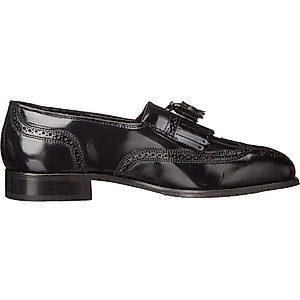 Florsheim Lexington Wingtip Tassel Slip-On Black 10.5 D (M)