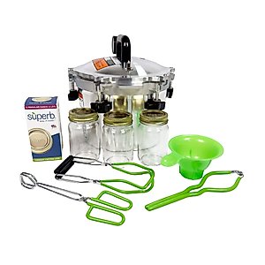 All American 1930: 10.5qt Pressure Cooker/Canner Plus (The 910) - Exclusive Metal-to-Metal Sealing System - Easy to Open & Close - Suitable for Gas, Electric, or Flat Top Stoves - Made in the USA