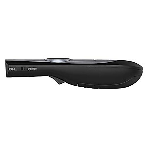 BYEASY Wireless Presenter,RF 2.4GHz Presentation Clicker Remote 100 FT, USB PowerPoint PPT Clicker, Volume Control for Google Slides- Black