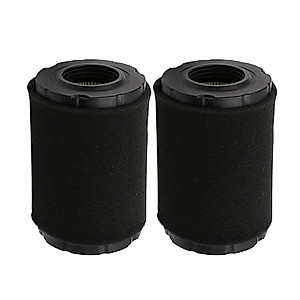 Saihisday Air Filters 796031 591334 594201+ Black Pre Filters 797704 Replacement for BS Lawn Mower (2 Set)