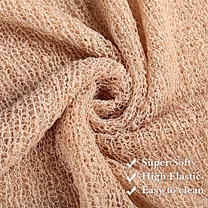 Xinnun Newborn Baby Photography Props Baby Stretch Wraps Newborn Wrap Long Ripple Wrap for Photography DIY Newborn Photo Blanket (Cute Style, 8 Pcs)