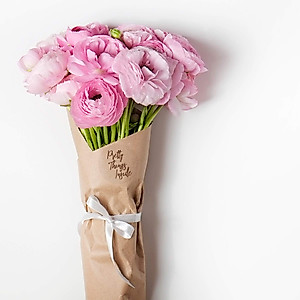 FUNWALTILES Clear Gold Pretty Things Inside 500pcs Wedding Gift Decoration Mail Seals Roll Labels Sticker Round 1"