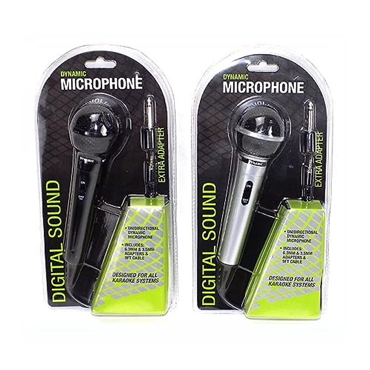 Microphone Uni Directional On Off Switch 8ft Cable Plug