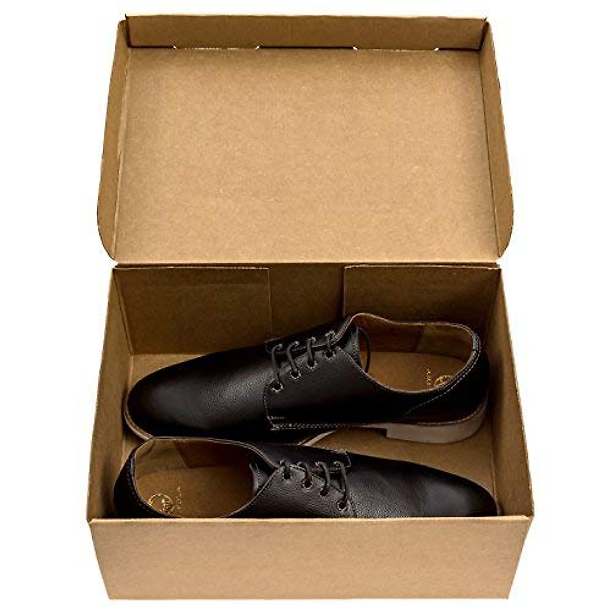 SHOE BOXES - 10 PACK - 12.5" x 9" x 5", HEAVY DUTY One-Piece Design With Lid
