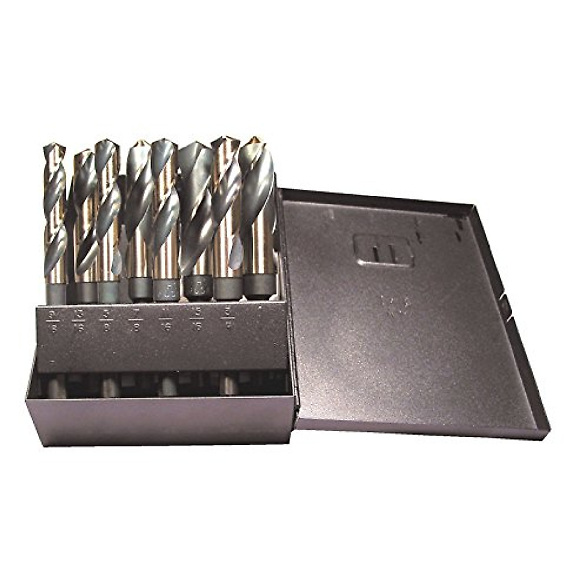 Viking Drill and Tool 92400 Silver and Deming-8SP Type 280-UB Magnum Super Premium Reduced Shank Drill Set