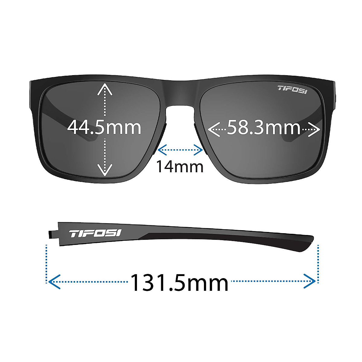 Tifosi Optics Swick Fototec Sunglasses (Shadow Blue)