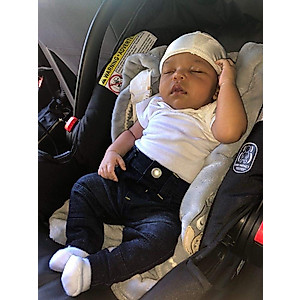 ForceWave 2 PCS Silky Satin Baby Durags for Boys Girls Infant