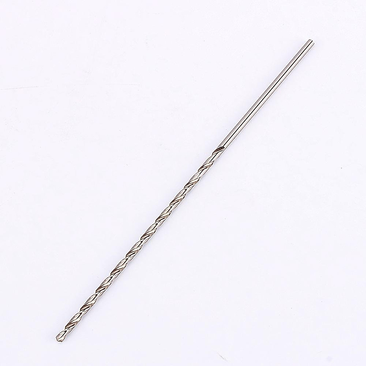 WALFRONT 3mm Extra Long Drill Bit 160mm HSS Drill Straight Shank Auger Drill Bit Drill Straight Shank Auger Drill Bit for Wood
