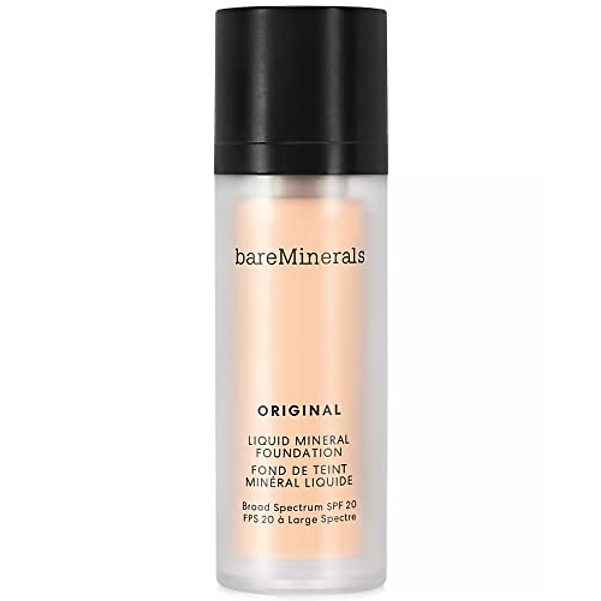 bareMinerals Original Liquid Mineral Foundation Broad Spectrum Spf 20, Fair 01, 1 Fl Oz