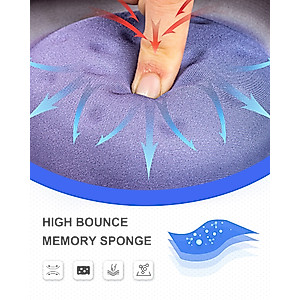 DEVASO Wrist Rest Pad for Steam Deck, 2 Pack Gaming Pad Wrist Support for Steam Deck OLED/PlayStation Portal/ASUS ROG Ally/Nintendo Switch / PS5 Gaming, Durable, Comfortable and Pain Relief