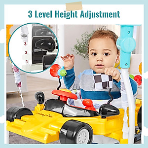 Dream On Me, Champ Activity Center & Jumper, Yellow